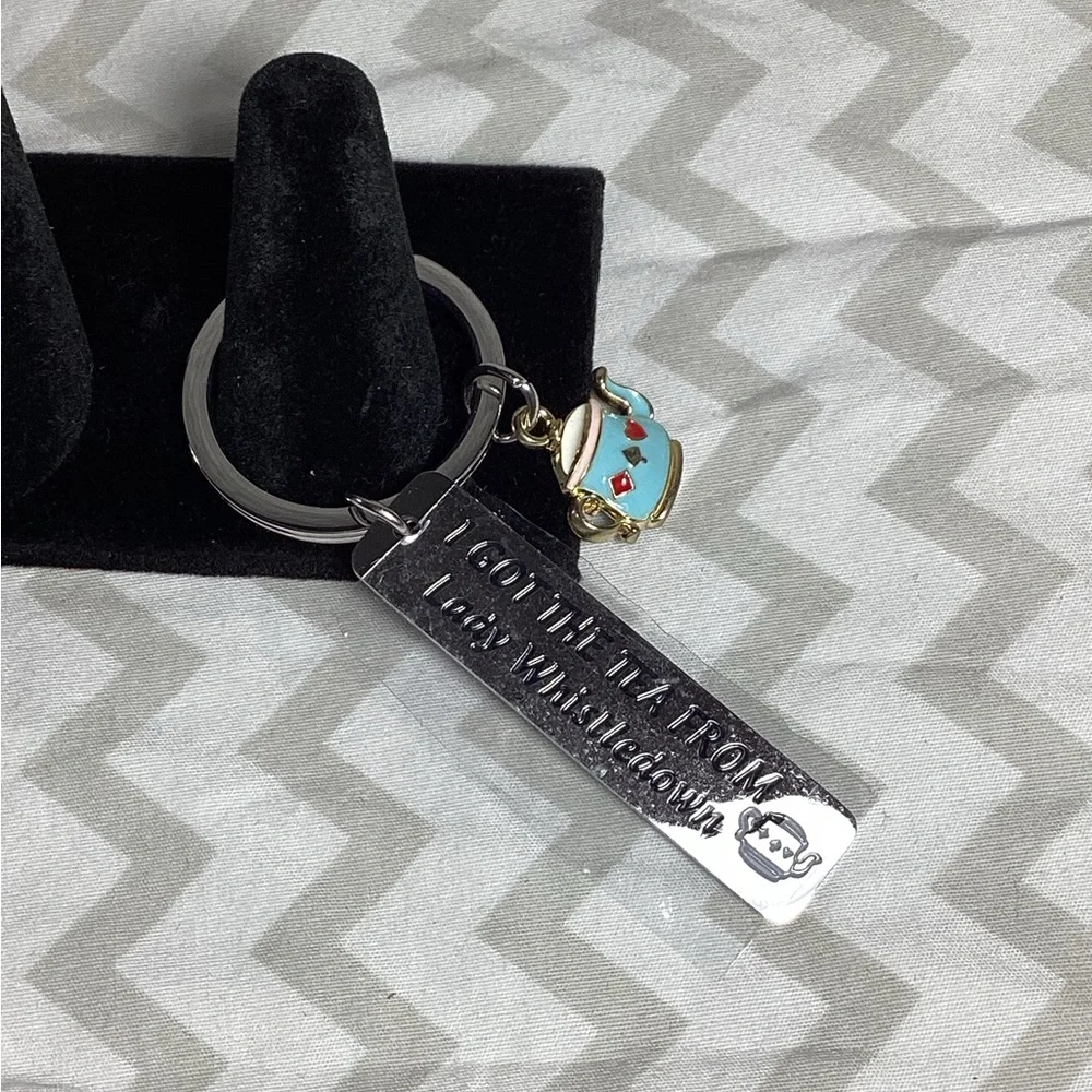 Accessories | Bridgerton Keychain Lady Whistledown | Poshmark
